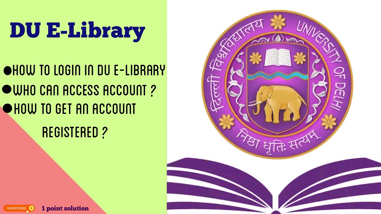 DU E-LIBRARY LOGIN DETAILS | HOW TO ACCESS DU E-LIBRARY ACCOUNT ...