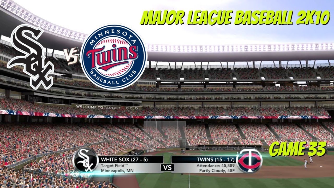 MLB 2K - Franchise Game 33 - Twins 1 of 2 #MLB #MLB2K #Baseball - YouTube