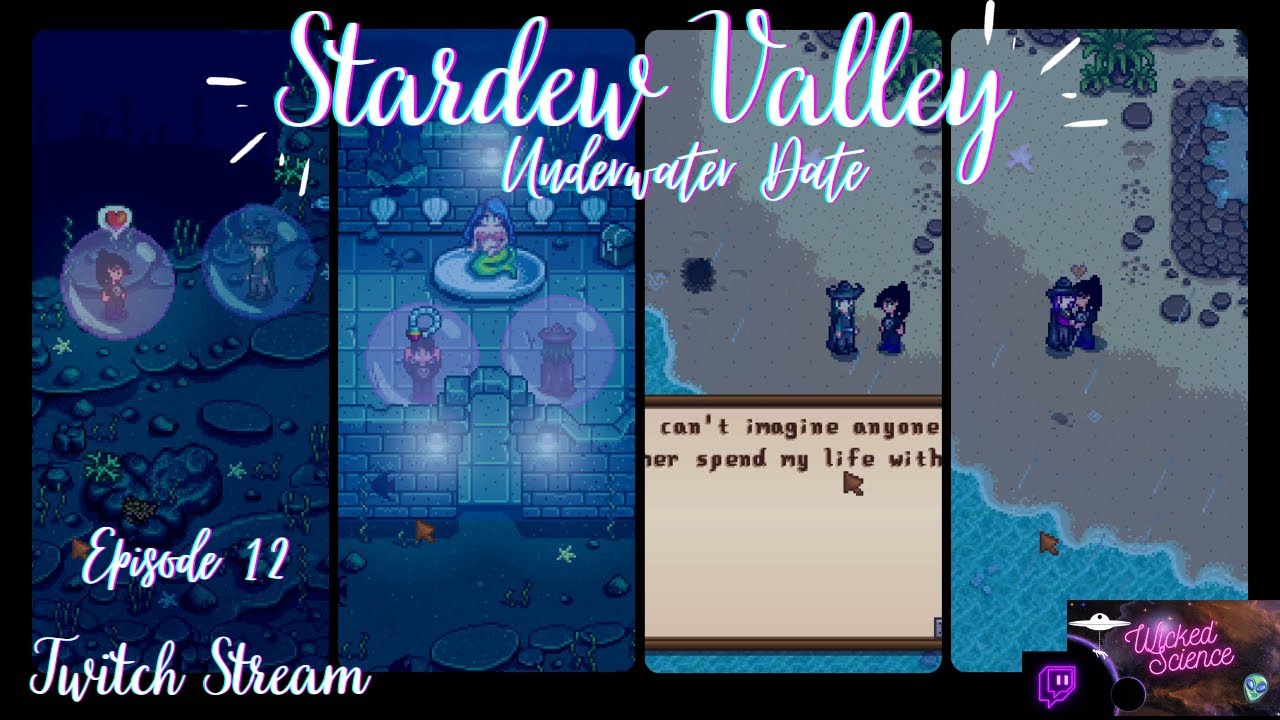 Stardew Valley Modded | Episode 12 | The Wizard Takes Us On Underwater ...