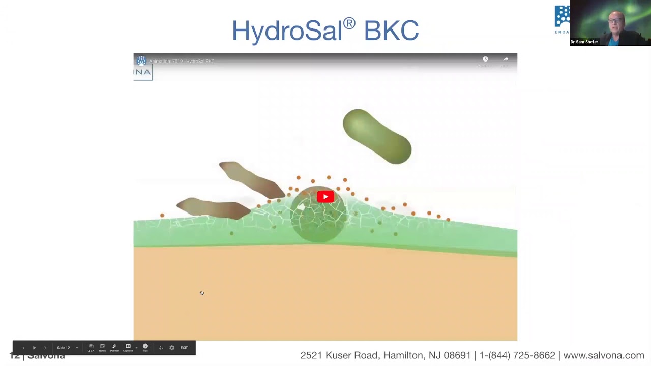 HydroSal® BKC with Encapsulated Benzalkonium Chloride - March 24, 2020 ...