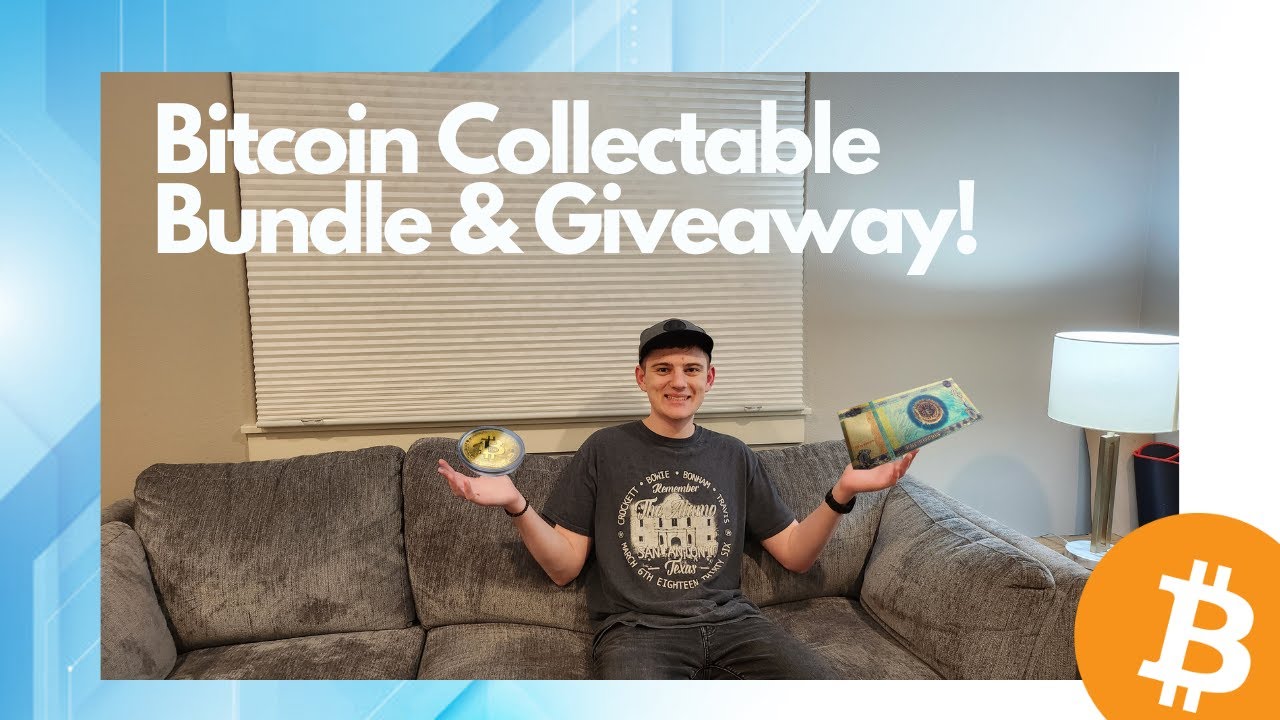 Bitcoin Collectable Bundle + $150 Giveaway Announcement! Road to 1k ...