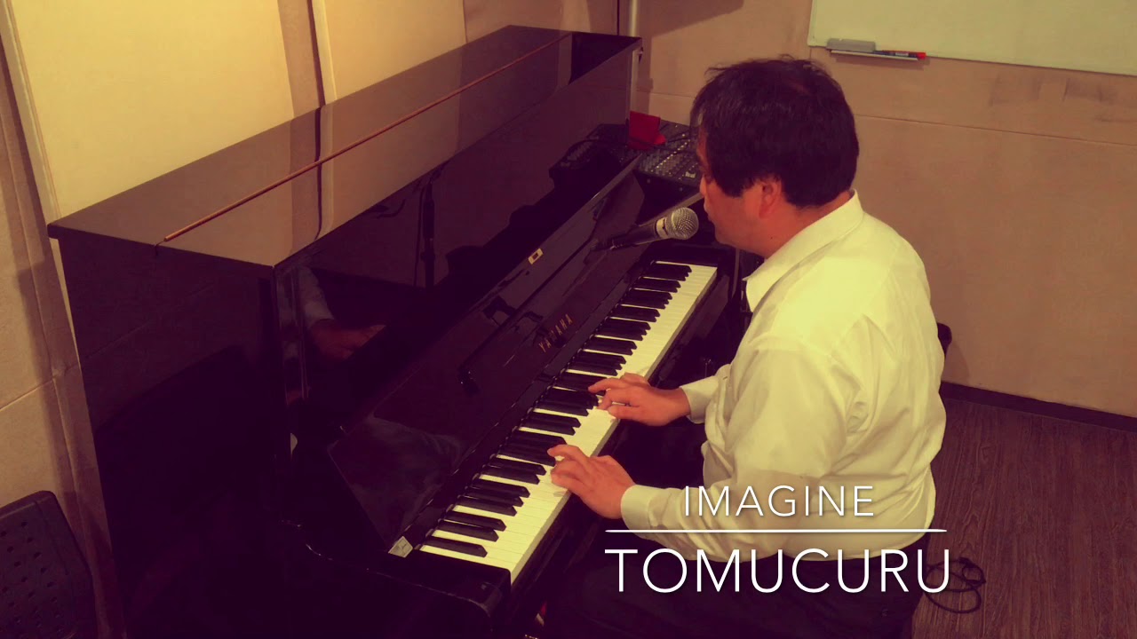 Imagine piano vocal - YouTube