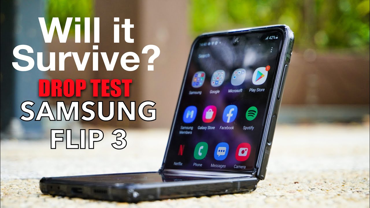 SAMSUNG GALAXY Z FLIP 3 5G | DROP TEST | DURABILITY TEST - YouTube