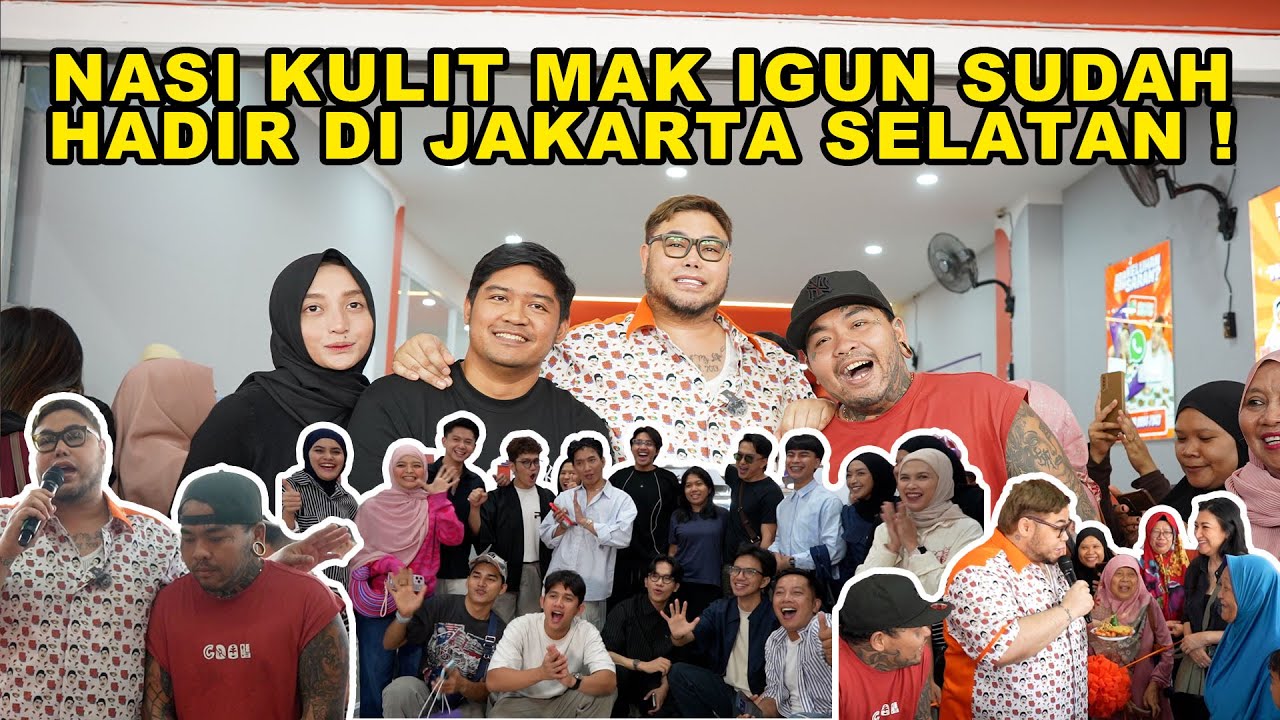 NASI KULIT MAK IGUN SUDAH HADIR DI JAKARTA SELATAN ! - YouTube