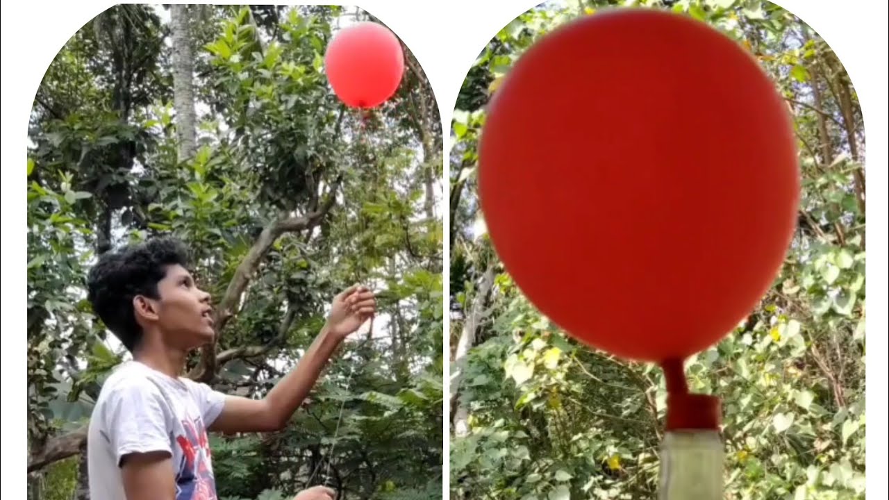 How to make hydrogen balloon - YouTube