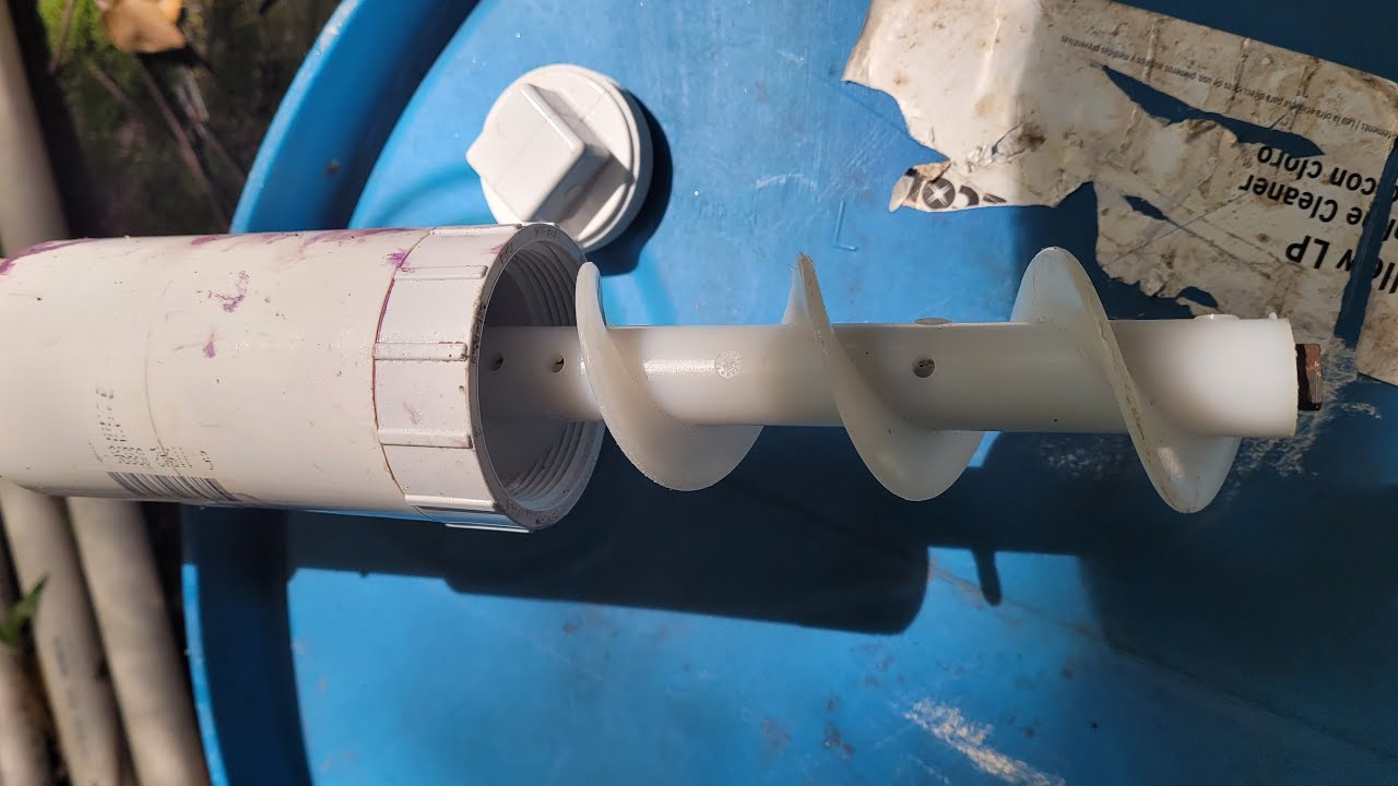 how to pump aircrete the cheap way - YouTube