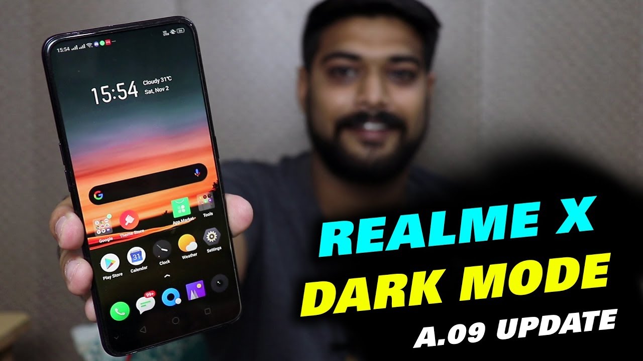 Realme OS Update A.09 : Dark Mode & Other New Features ! - YouTube