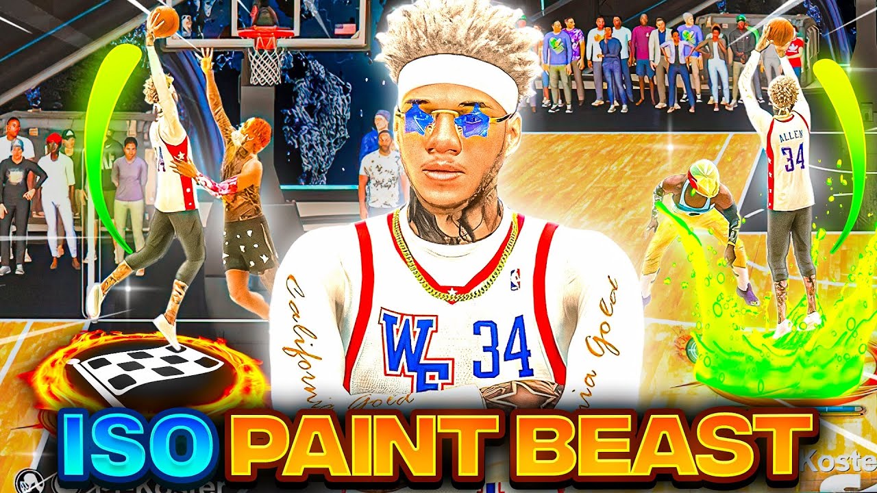 THIS *New!* PLAYMAKING "PAINT BEAST" IS BREAKING NBA 2K24! BEST ISO ...