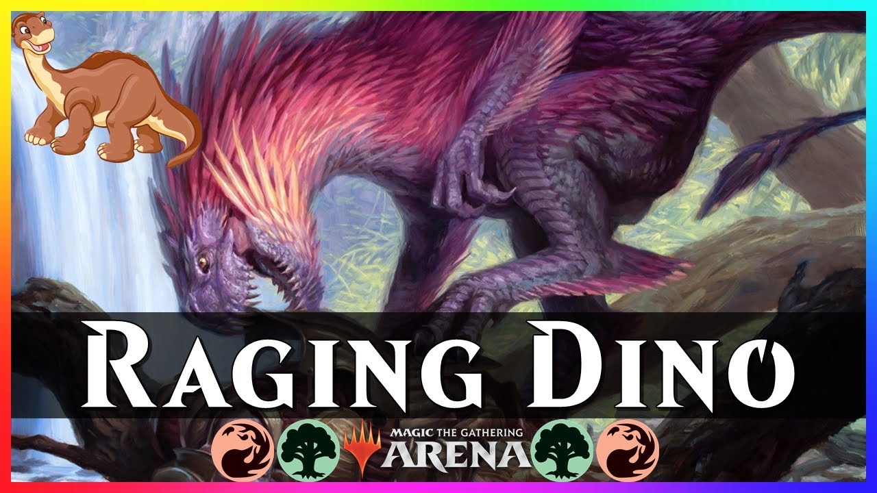 Dinosaur Enrage Mechanic Value | MTG Arena Explorer - YouTube