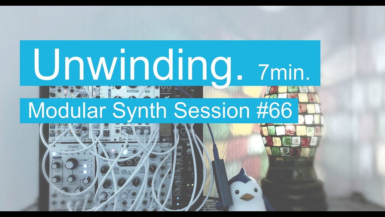 Modular Synth Session #66 Winter has come - YouTube