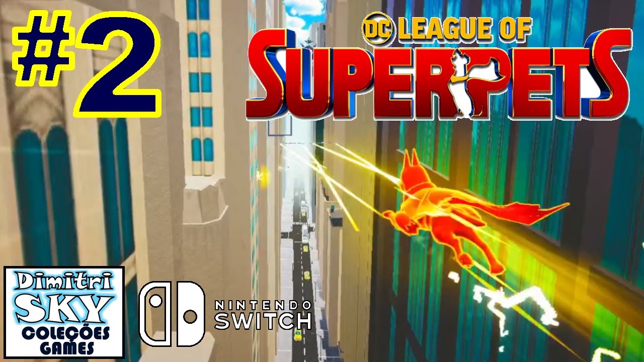Super-Pets Krypto e Ace até zerar #2 de 3 ... [NINTENDO SWITCH] DC ...