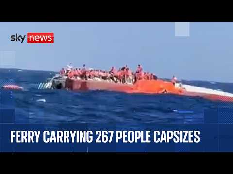 Seven people dead after passenger ferry capsizes off northern Cyprus