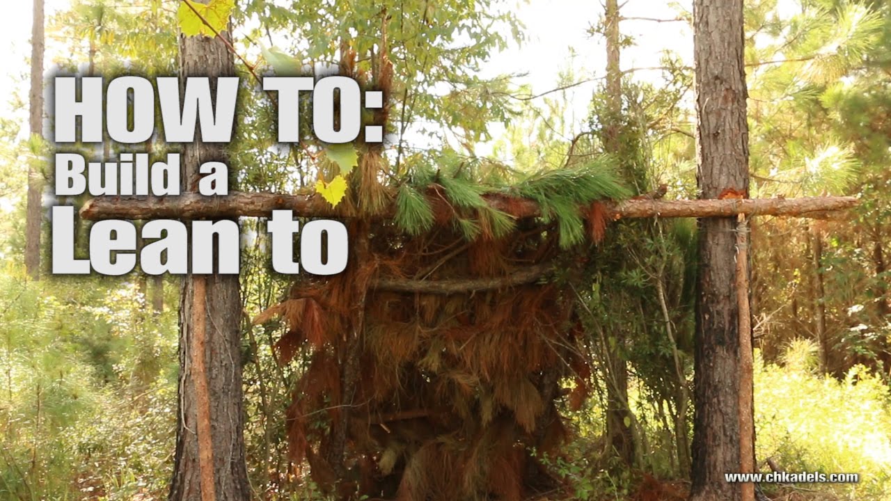 CH Kadels How To: Build a Lean-To - YouTube