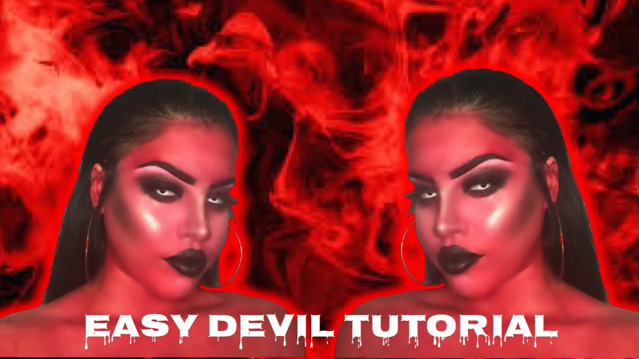 Easy devil tutorial - YouTube