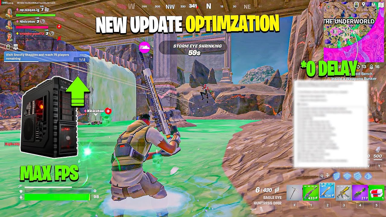 How to Fix Laging In Fortnite Chapter 5 SEASON 2 *BEST* pc Optimisation ...