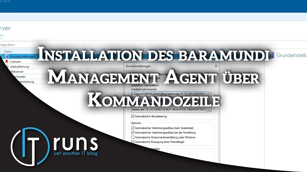 baramundi Management Agent über Kommandozeile installieren baramundi ...