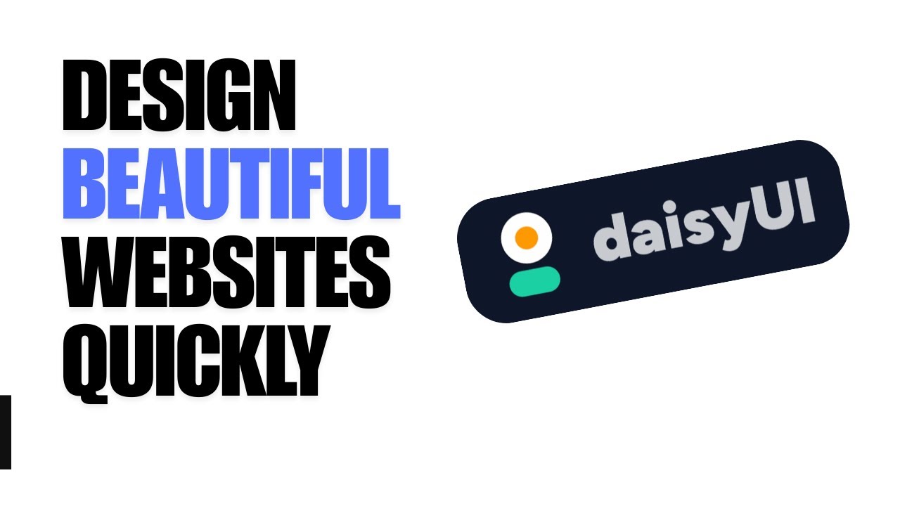 How To Quickly Create Beautiful Websites With DaisyUI - YouTube