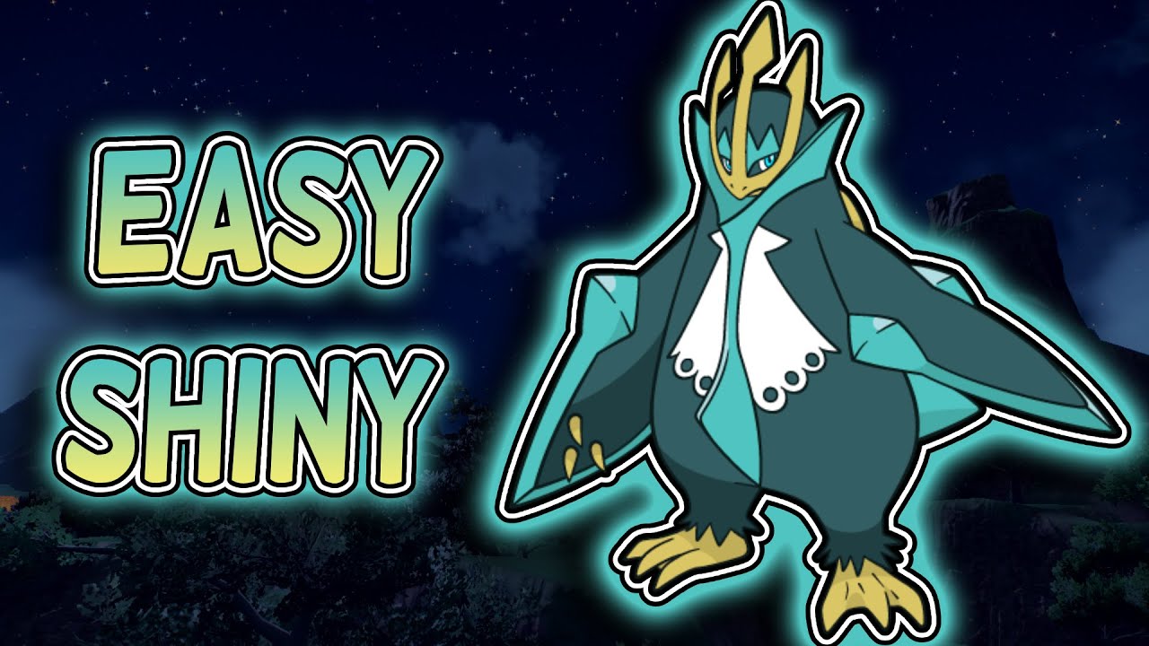 FASTEST Way To Get SHINY EMPOLEON In Pokemon Scarlet And Violet DLC ...