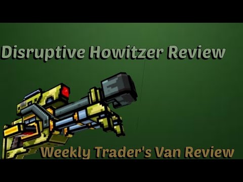 Disruptive Howitzer Review - Pixel Gun 3D - YouTube