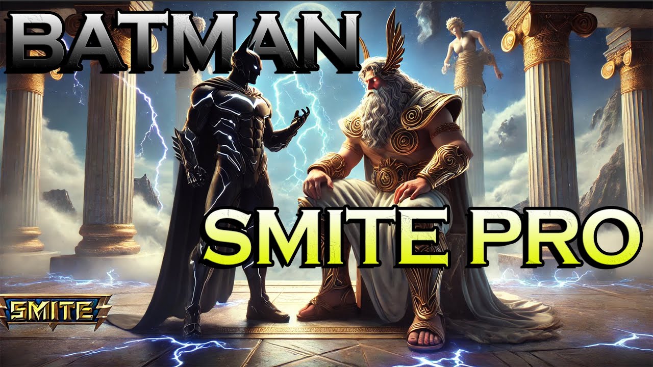 BATMAN AND SMITE PRO PLAYER TRY SMITE 2 - YouTube