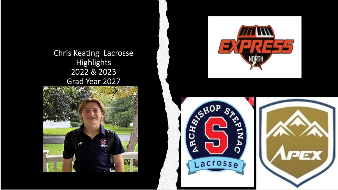 Chris Keating Lax 2022 & 2023 Highlights - YouTube