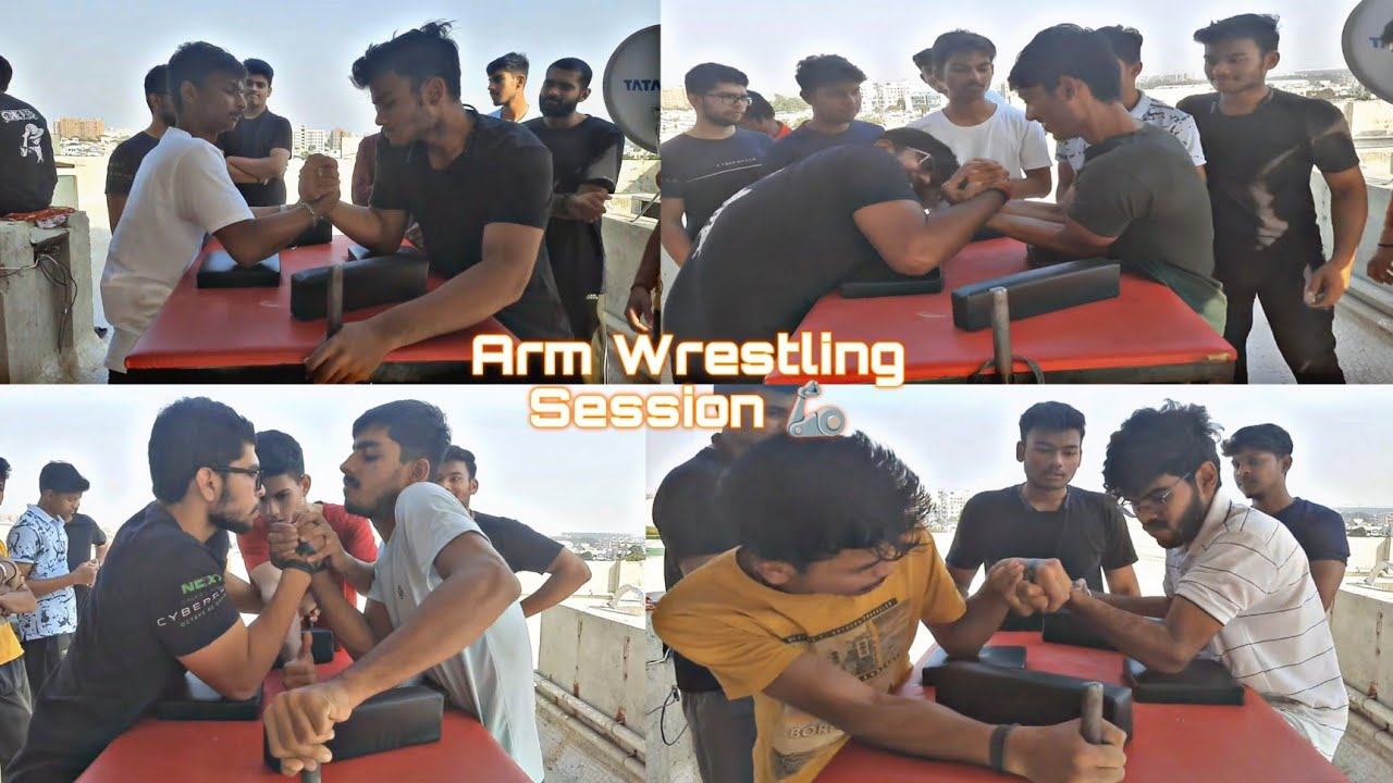 Hook & Top Roll | Arm Wrestling 💪... Ahmedabad... - YouTube