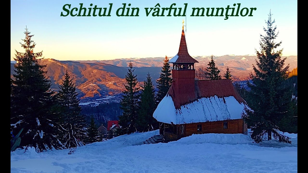Tunelul sfintilor de la Schitul din varful munţilor. Schitul Straja ...