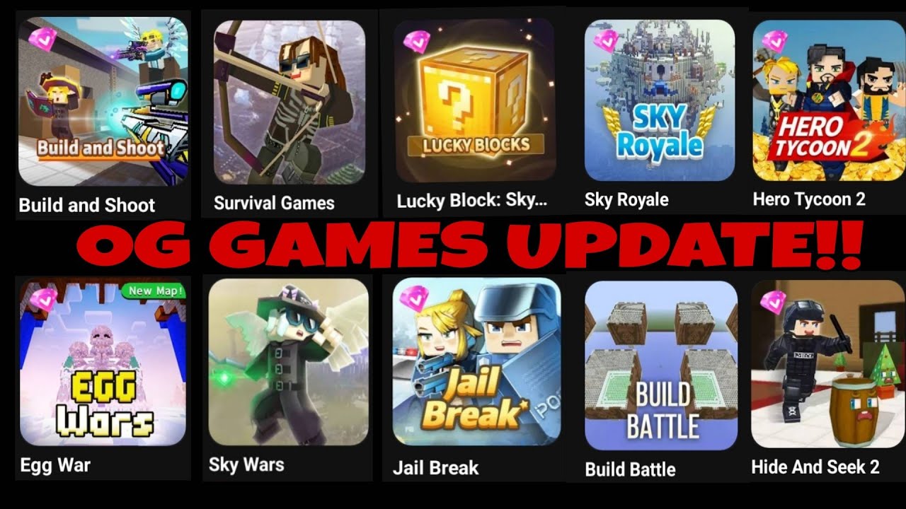 OG Games in Blockmango will Finally Get an Update!! - YouTube