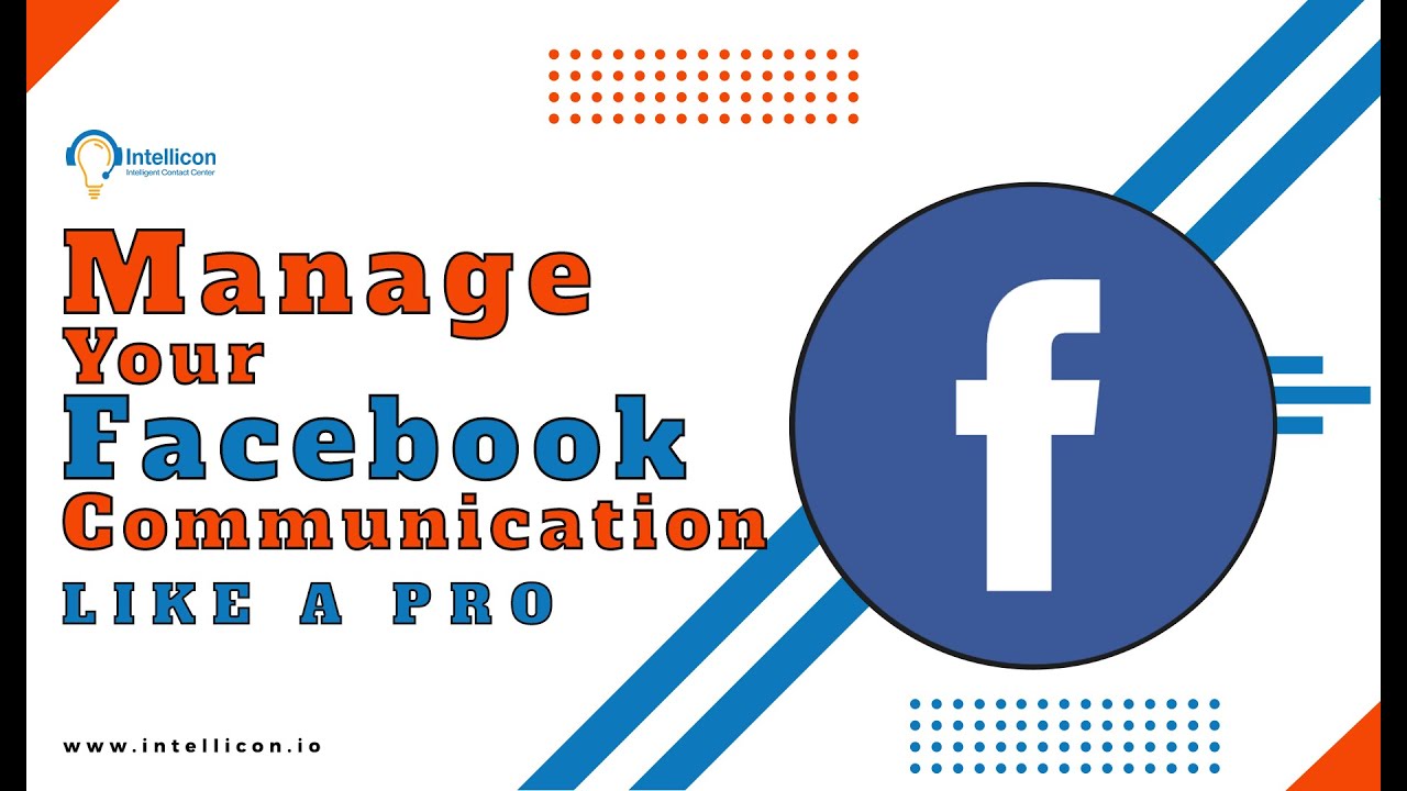 Manage Your Facebook Communication Like a Pro - Intellicon - YouTube