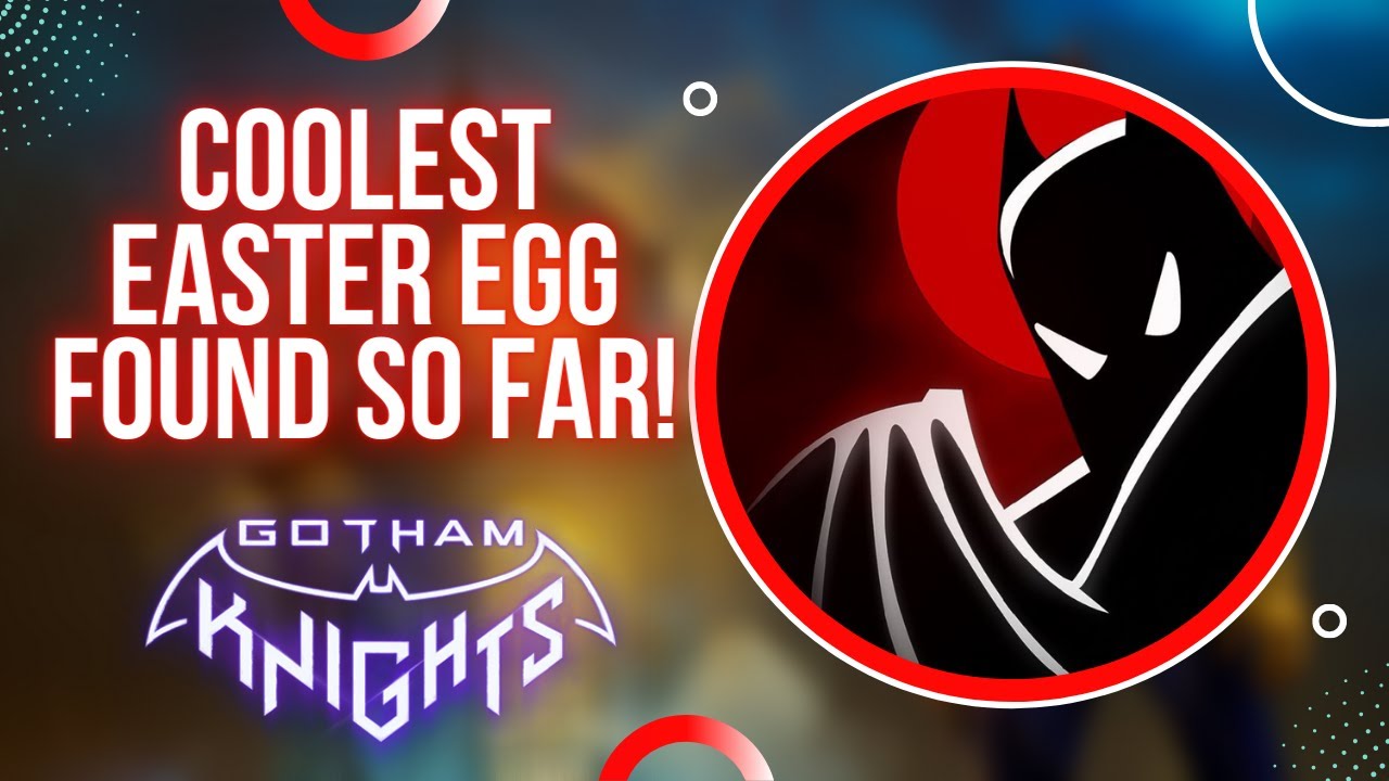 BATMAN ANIMATED SERIES EASTER EGG | Gotham Knights - YouTube