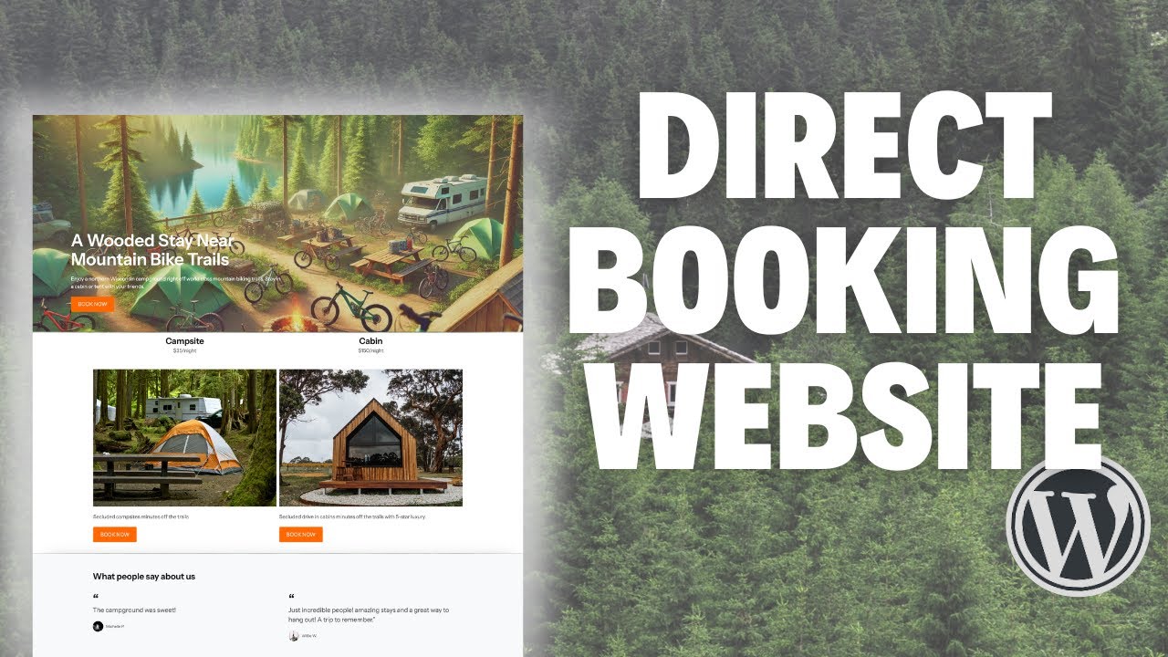 How to Build a Direct Booking Website On Your Lunch Break (Wordpress ...
