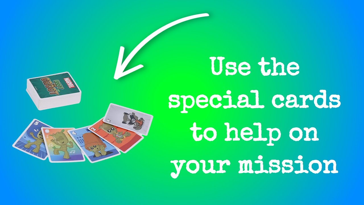 Marvel Root for Groot Card Game - YouTube