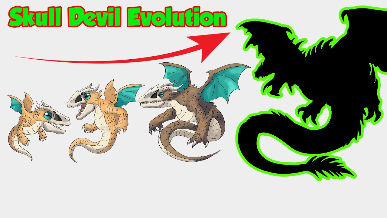 Skull Devil as 18 types grow up evolution part 1 | Monterverse Fanart ...