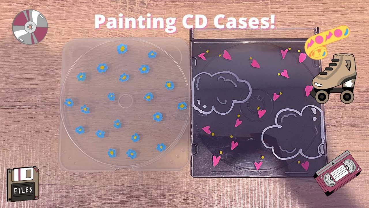 ♡Decorating CD Cases♡ - YouTube