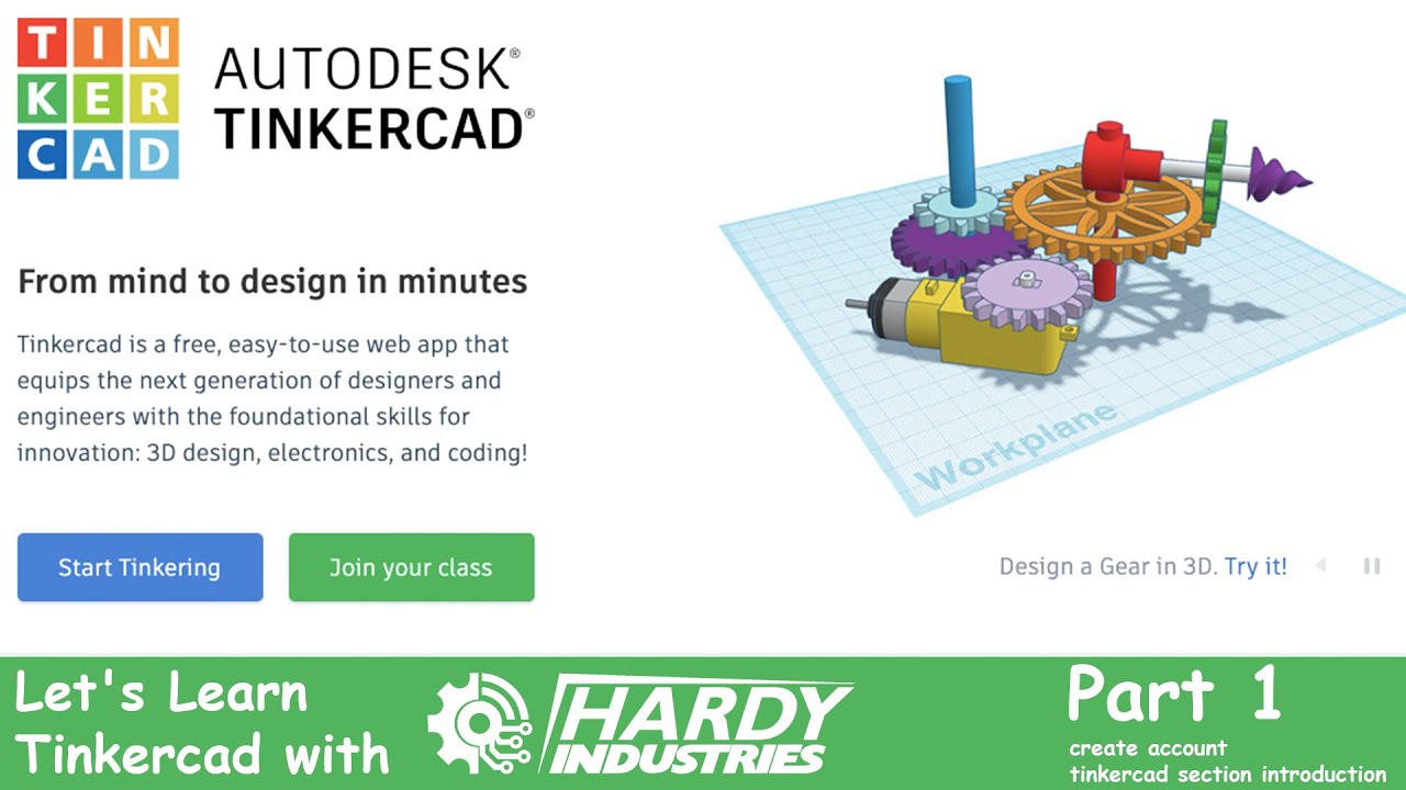 Tinkercad Part 1 : Membuat Akun Tinkercad dan Mengenal 3 Bagian Utama ...