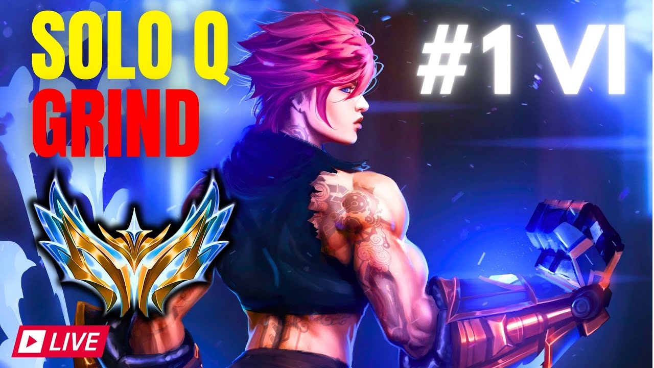 🔴LIVE - Vi stands for Viking - ROAD TO CHALLENGER - YouTube