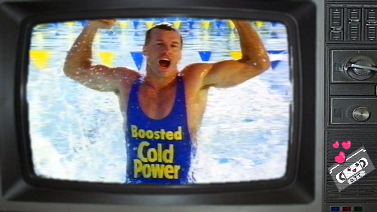 Cold Power Swimming Commercial 1991 - YouTube