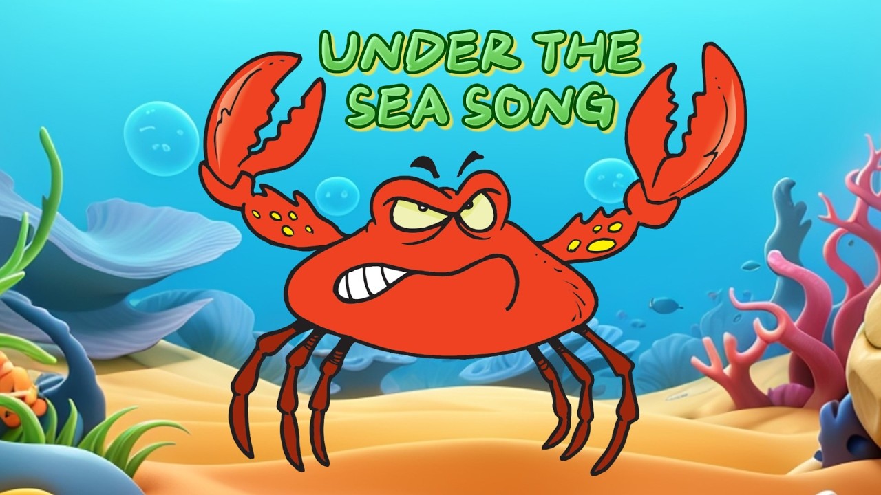 🌊🎶 Under the Sea Song | Ocean Animals Song for Kids 🐠🐬🦀 - YouTube