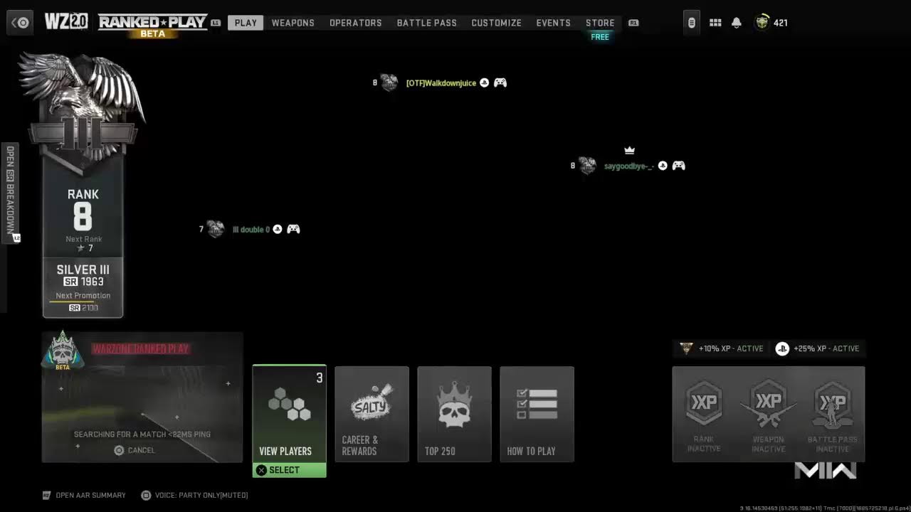 Warzone Rank - YouTube