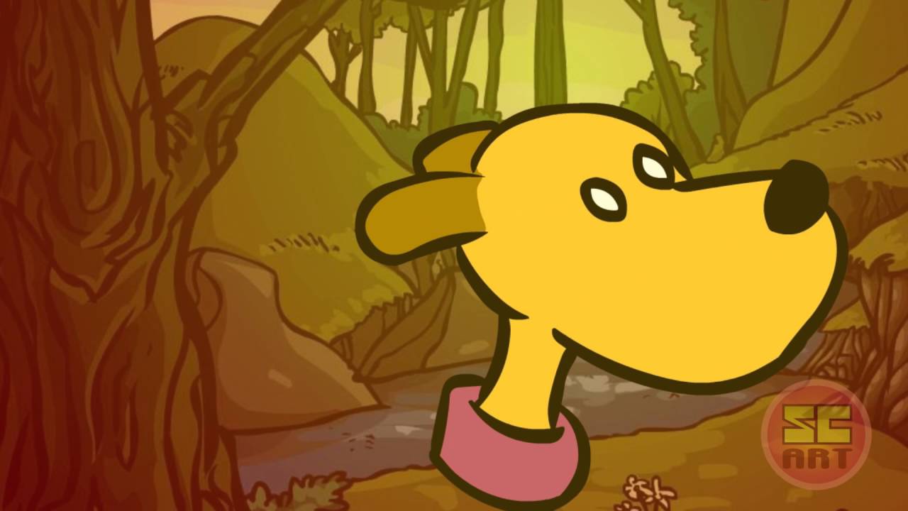 Dog Head Turn Animation - YouTube