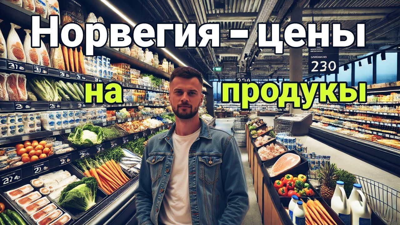 ЦЕНЫ НА ЕДУ в НОРВЕГИИ ОБЗОР в ОСЛО 2024 Youtube