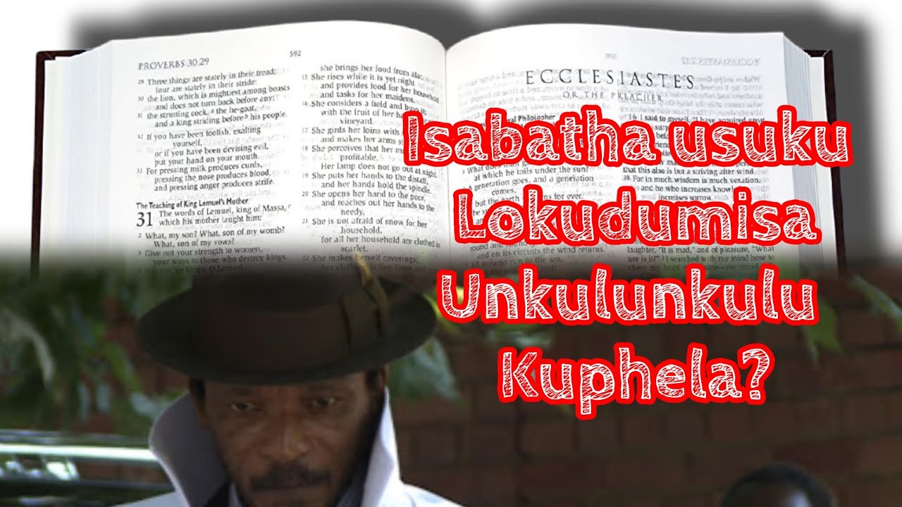 lithini i bible ngesabatha: ushembe uNyazi lwezulu #shembe # ...