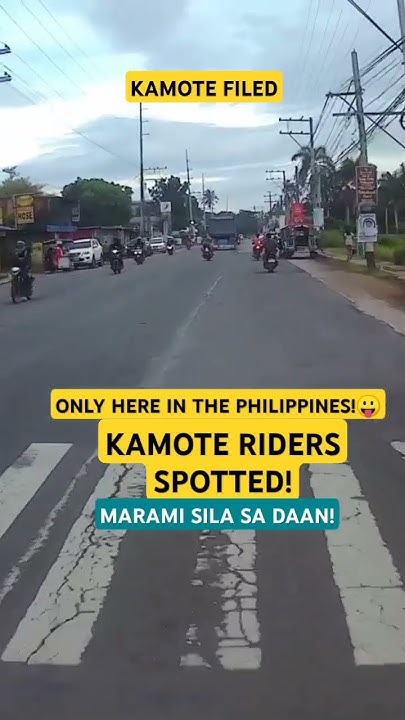 KAMOTE RIDERS ON THE SPOT! ONLY HERE IN THE PHILIPPINES!#rider - YouTube