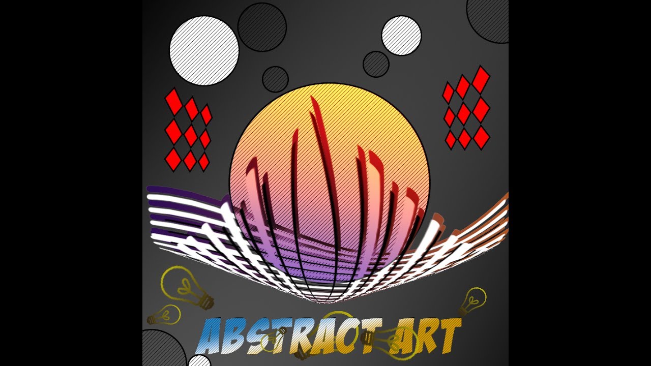 Photoshop- Abstract Art - YouTube