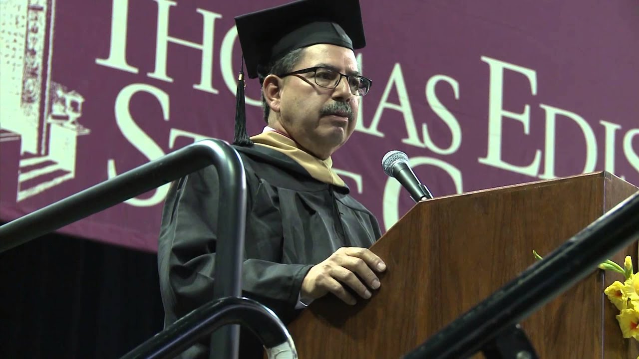 Rodolfo Rodriguez, Response for Graduates | Commencement 2015 - YouTube