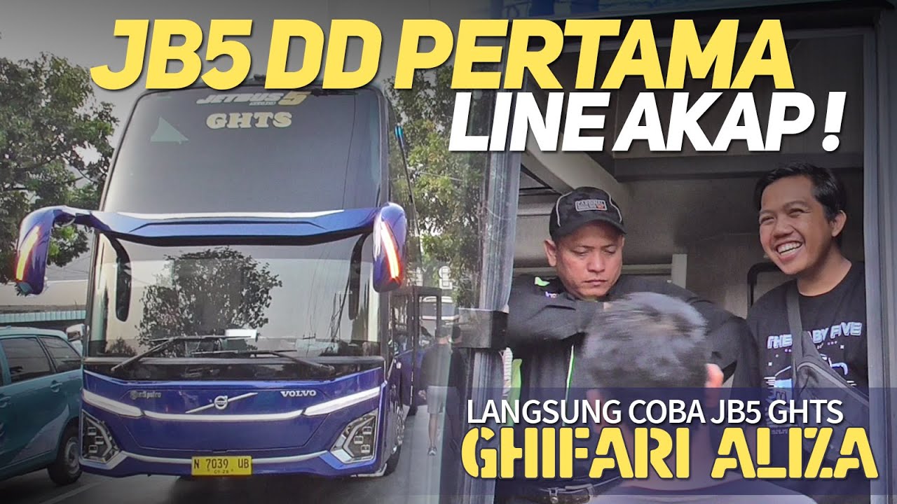 JB5 DD PERTAMA MILIK GHTS LINE AKAP ANGKATAN PAGI..!! MAS GHIFARI ...
