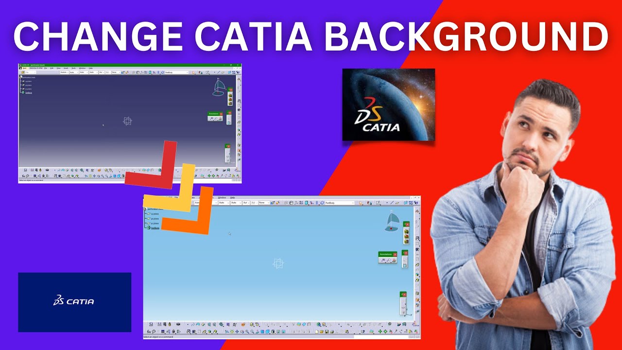 HOW TO CHANGE CATIA BACKGROUND..?? | Change Catia Background | - YouTube