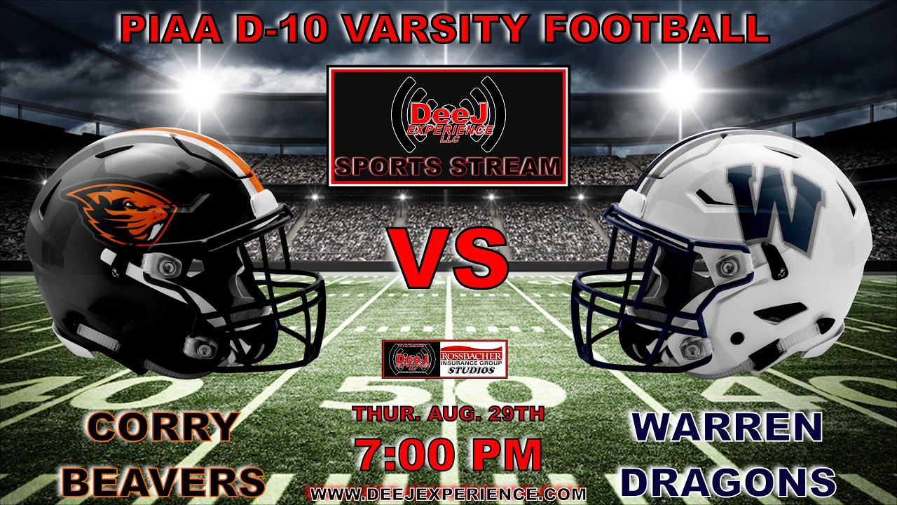 PIAA D-10 FOOTBALL CORRY VS WARREN HIGHLIGHT REEL - YouTube
