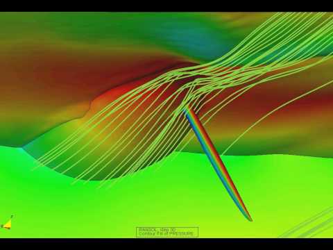 CFD Simulation of an America's Cup boat - YouTube
