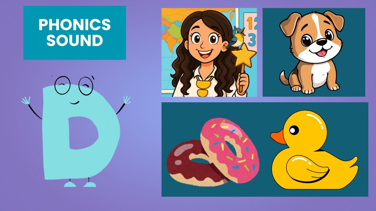 Phonics 'D' sound - YouTube